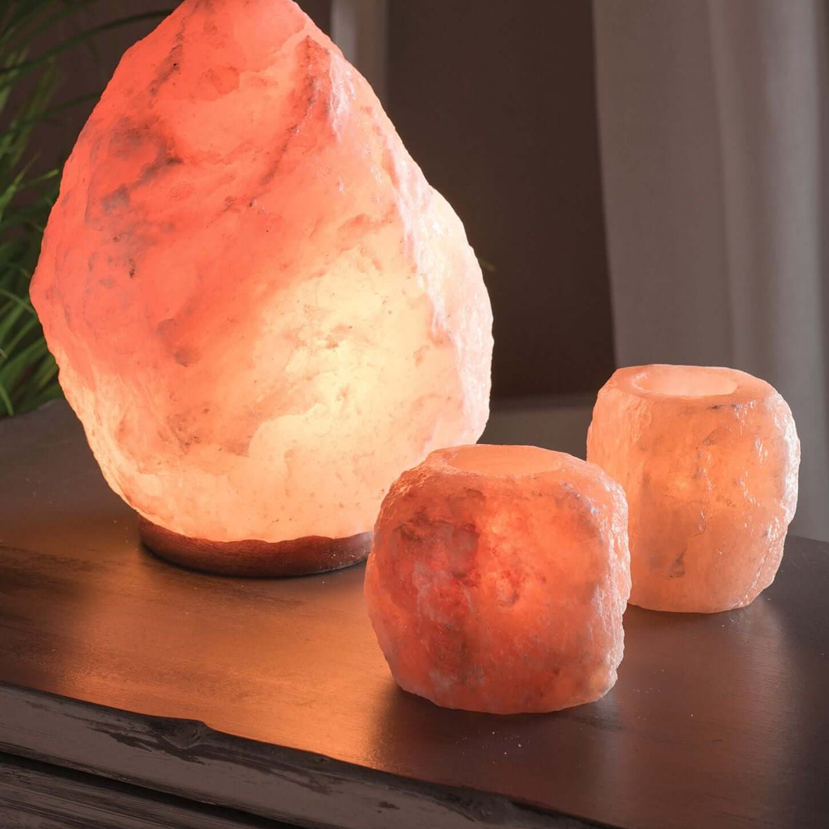Himalayan Salt & Crystal Lamps – Yellow Sunrise